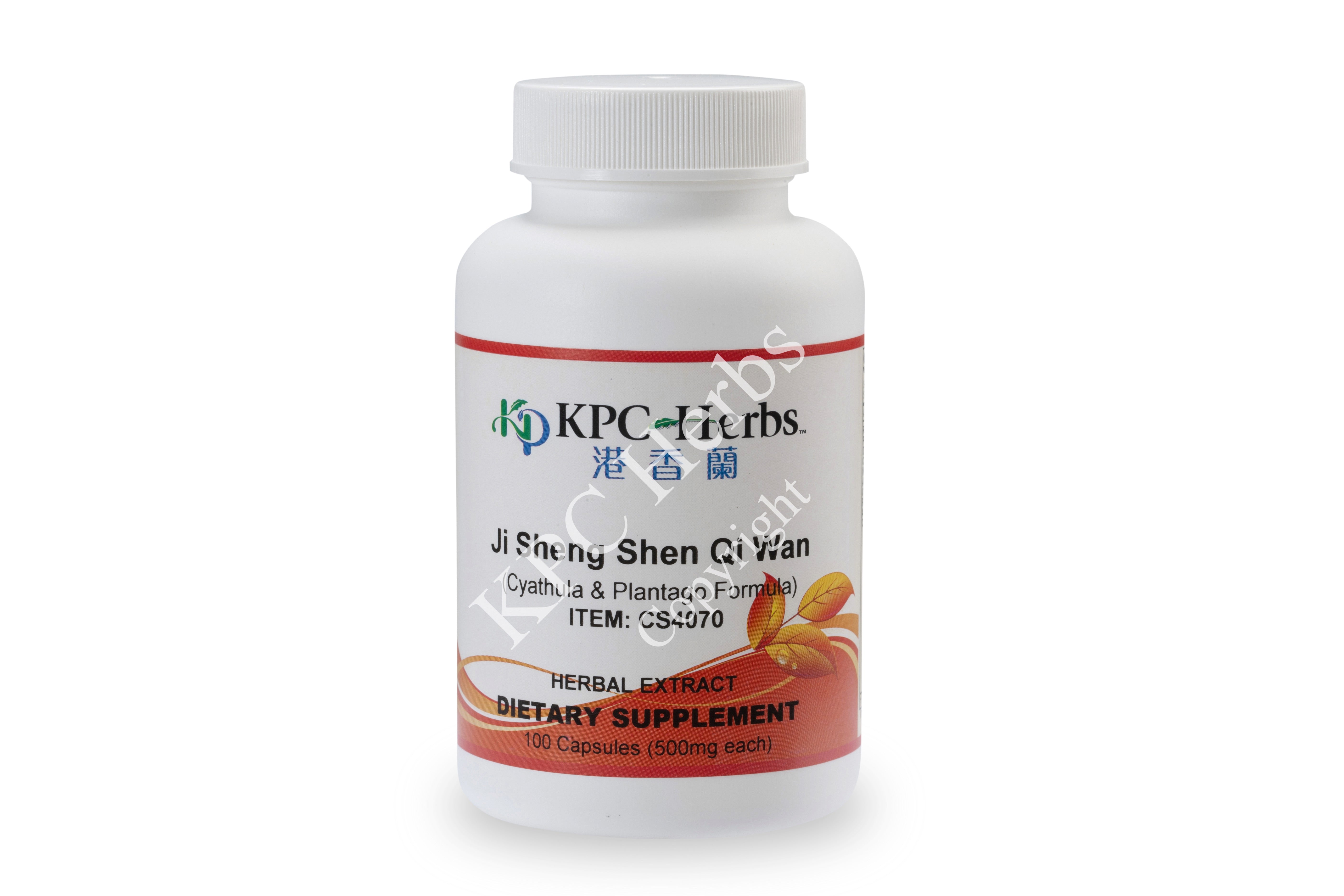 Ji Sheng Shen Qi Wan - CS4070 - 100 Capsules – Golden Legacy Solutions